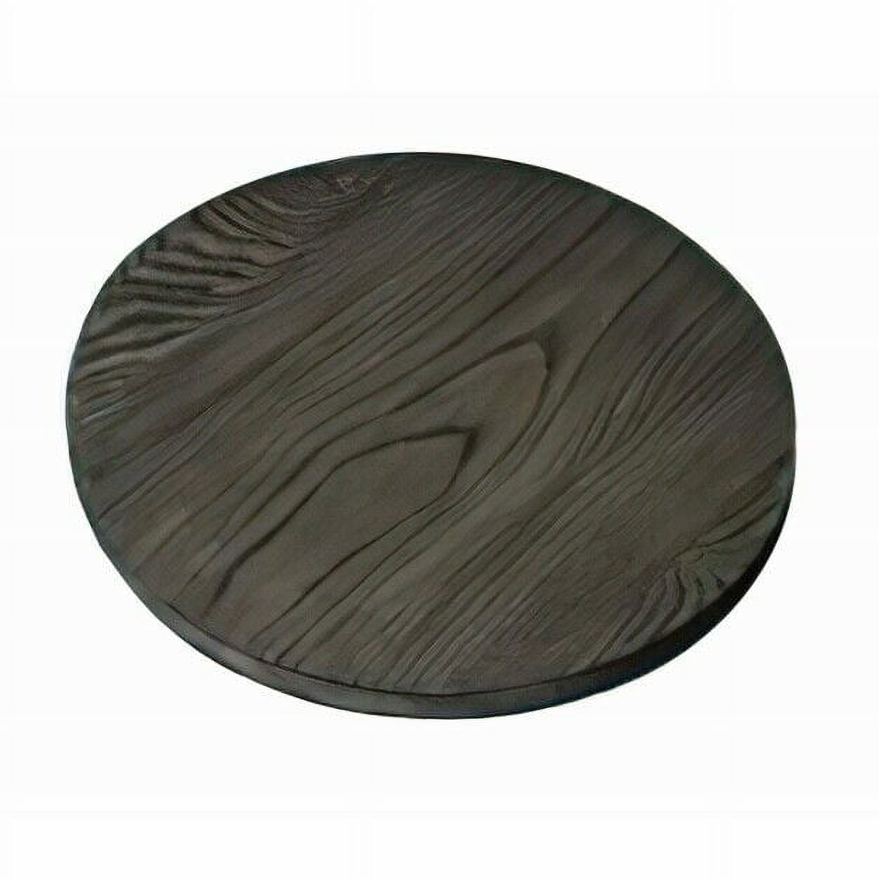 21-in Diameter Grey Wood Rotating Swivel Turntable Lazy Susan - Walmart.com