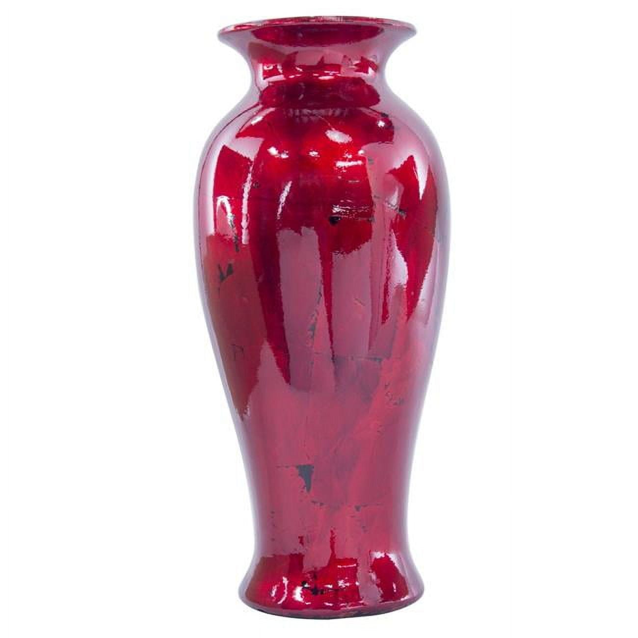 21 in. Judith Lacquered Ceramic Vase - Walmart.com
