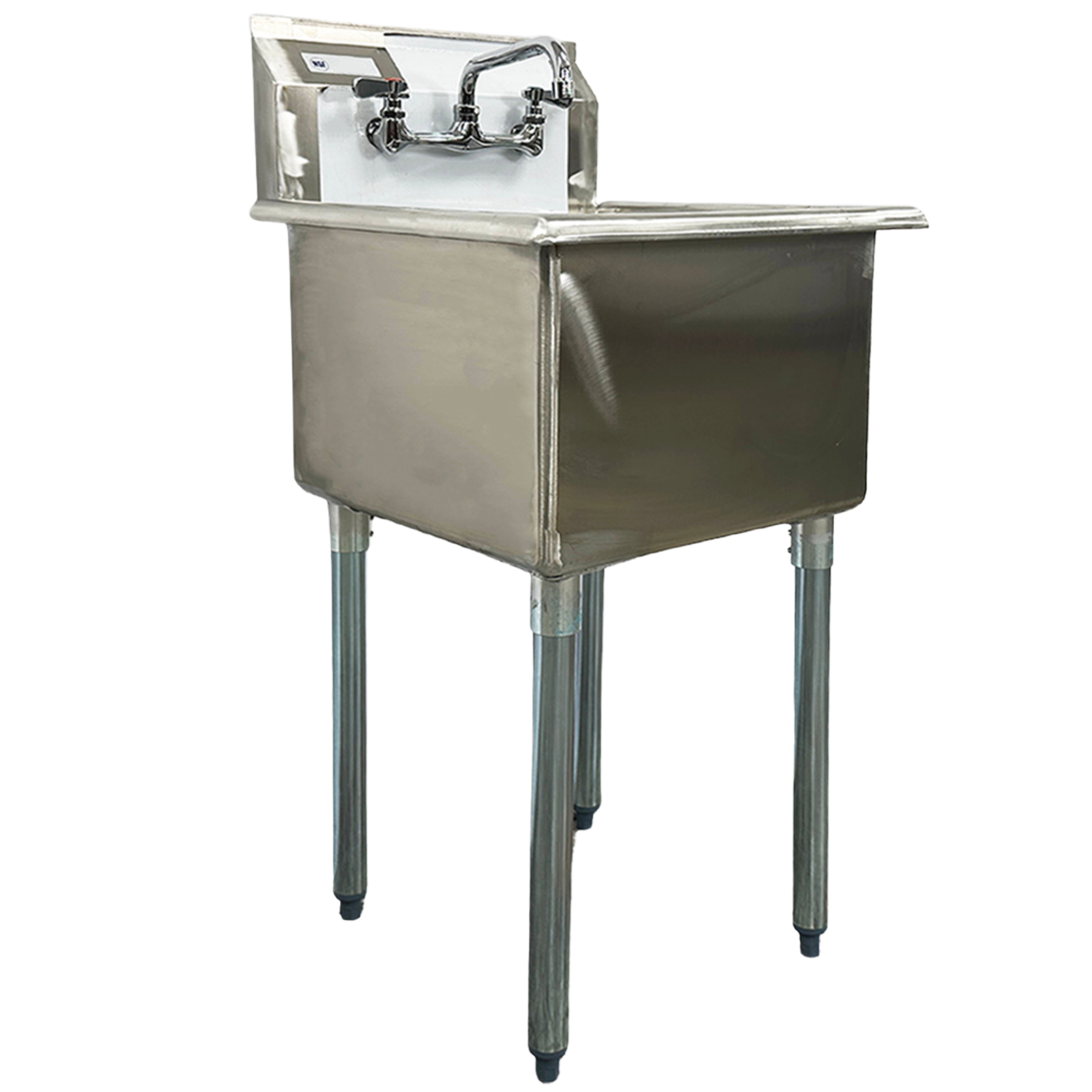 21 in. x 21 in. Stainless Steel 1-Compartment Utility Sink, NSF Sink ...