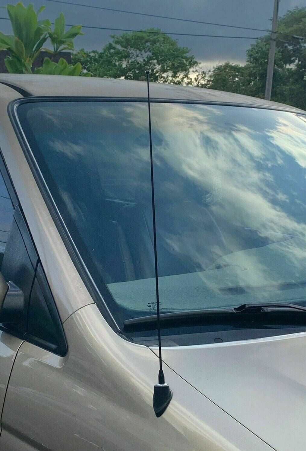 21" inch Black Stainless Antenna Mast Power Radio AM/FM for HONDA CR-V 2002-2006 New - Walmart.com