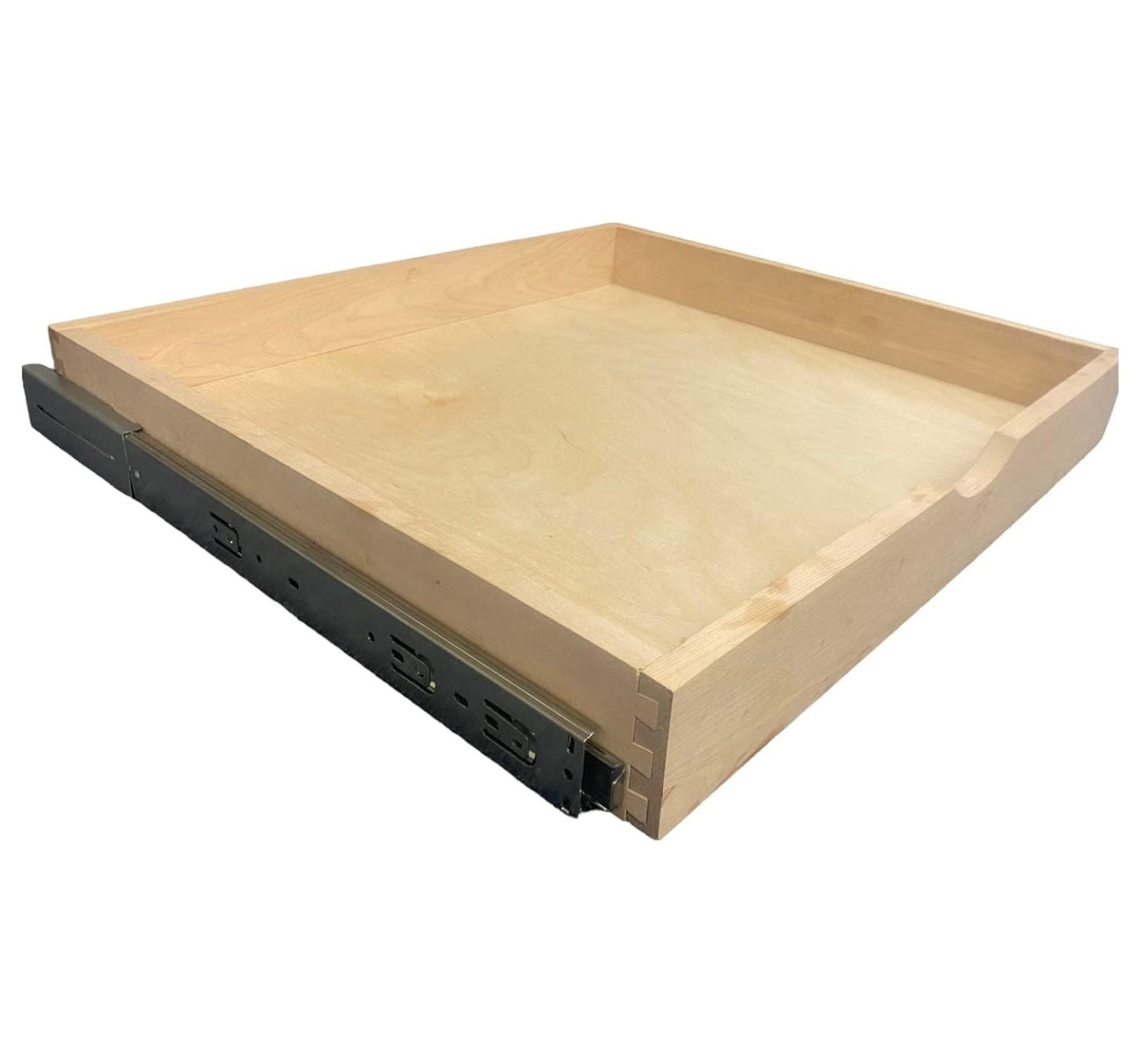 21 inch DIY Non-Assembled Birch Wood, Cabinet Pull-Out Shelf, Slide Out ...