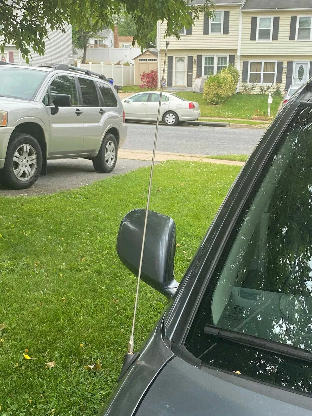 21" inch Stainless Steel Antenna Mast Power Rod Radio AM/FM for TOYOTA ...