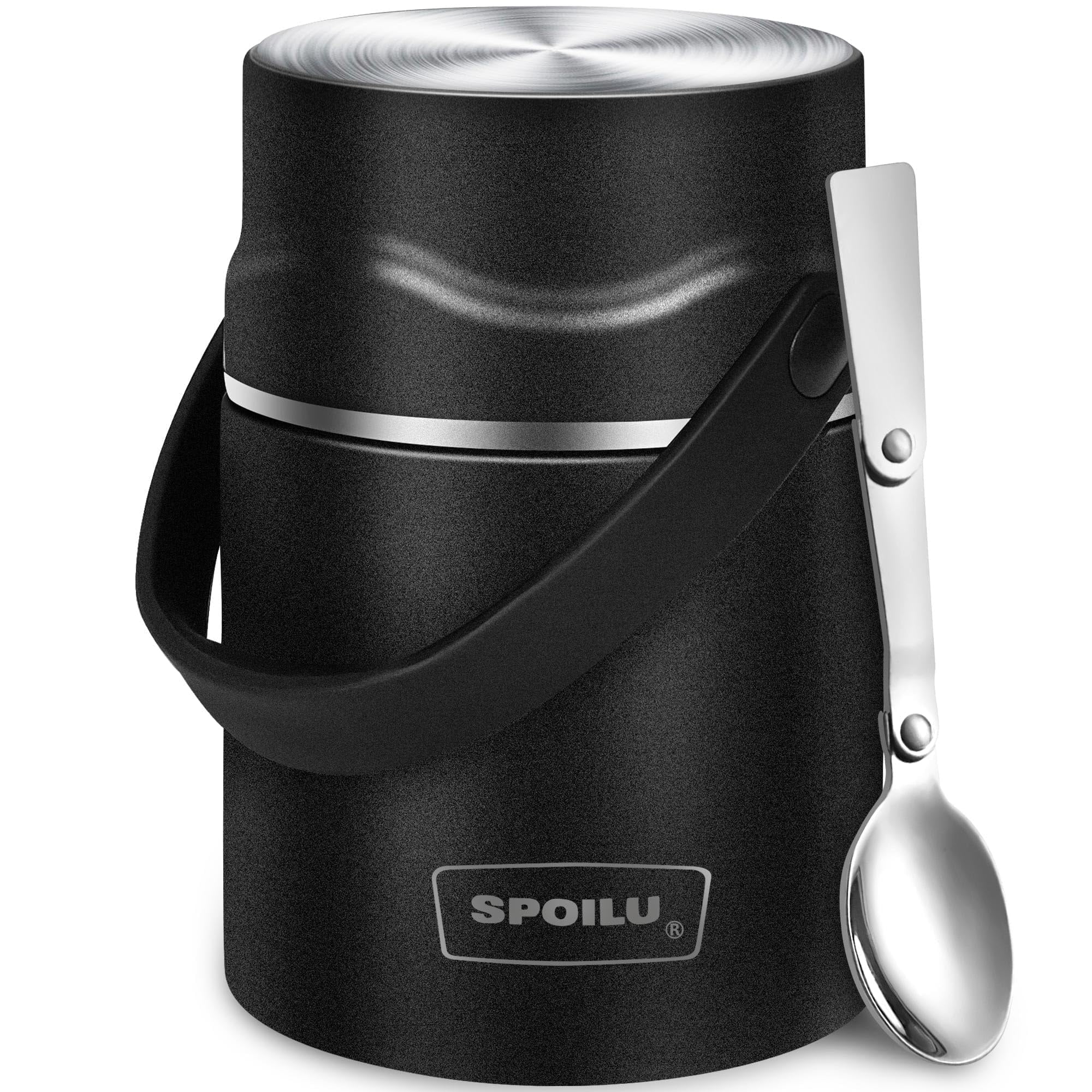 21 oz 316 stainless steel hot food jar: portable, leak-proof, keep warm ...