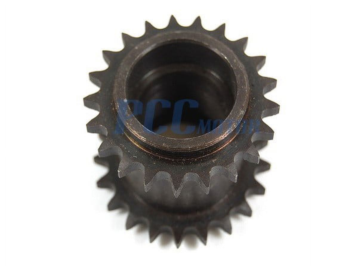 21 tooth 21T 49cc Pocket Bike Chain Dual Gear Sprocket T8F 8MM ES58 ...