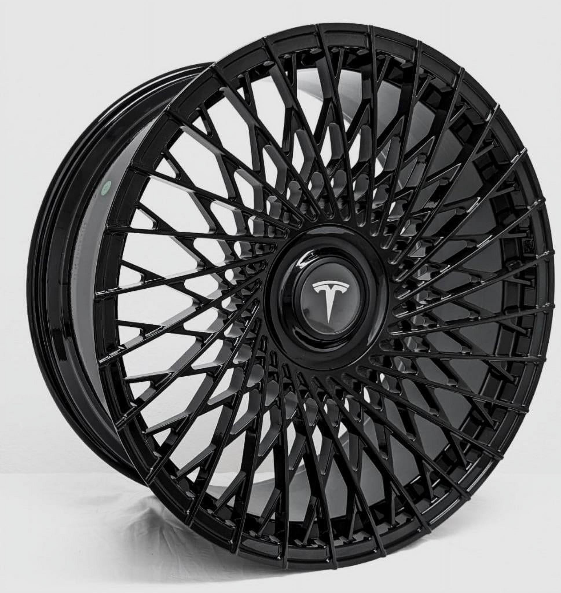 22" FORGED wheels for TESLA MODEL X 100D 2017-19 (staggered 22x9"/22x10 ...