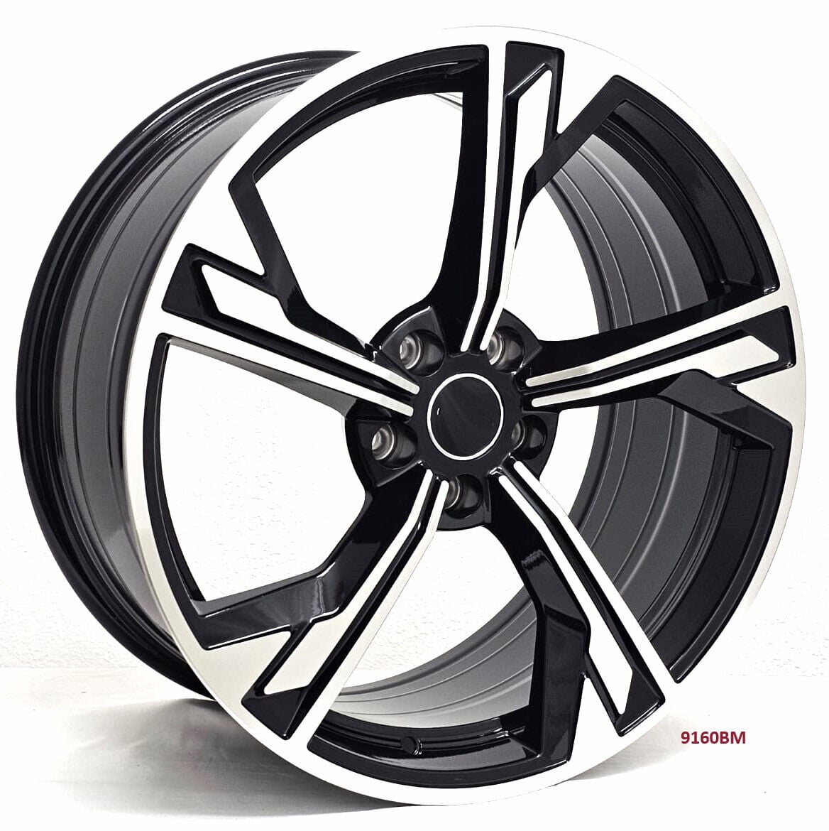 19'' wheels for Audi A4 S4 2004 & UP 5x112 19x8.5 +35MM - Walmart.com