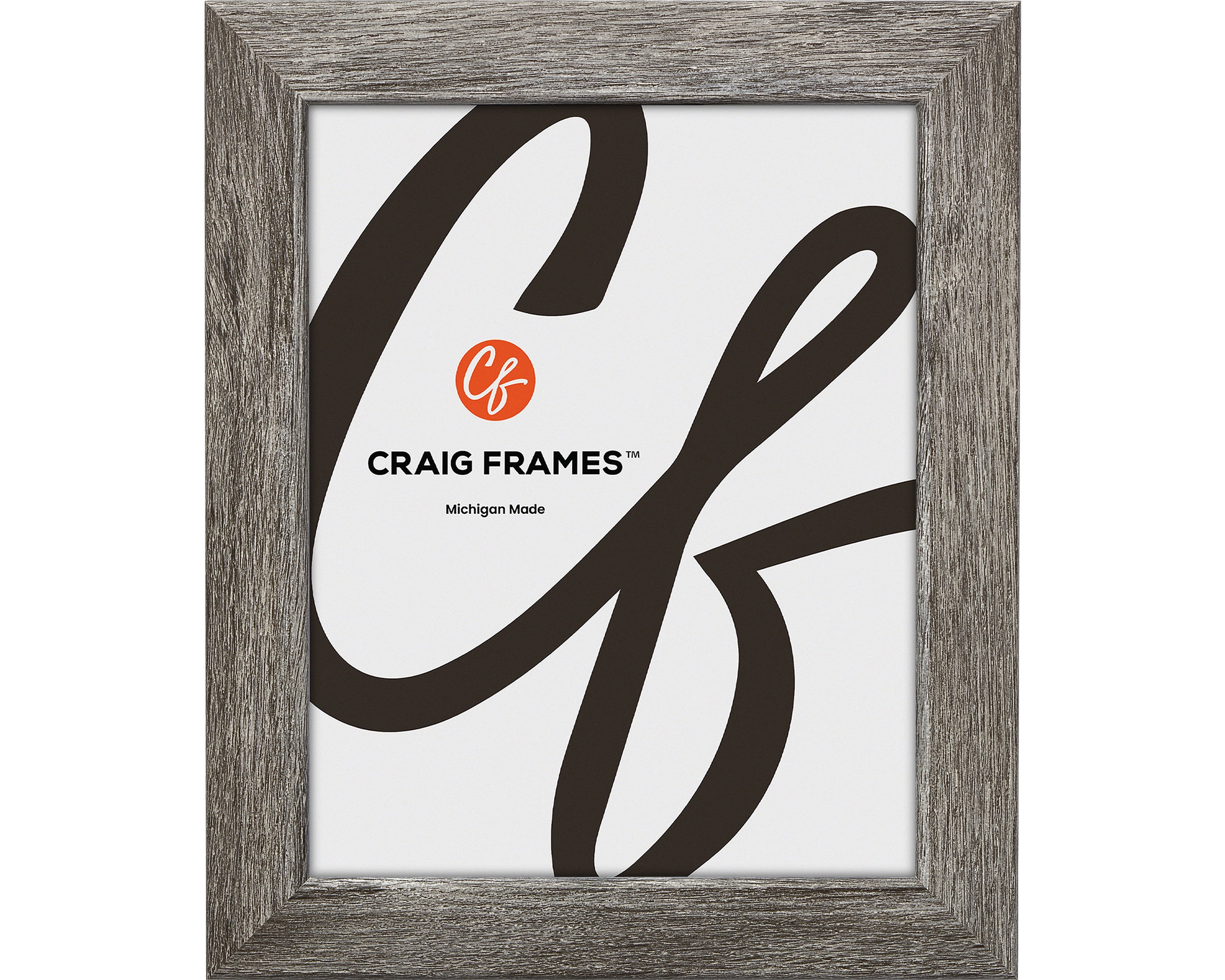 21 x 33 Gray Barnwood Picture Frame Rustic Bauhaus Series - Walmart.com