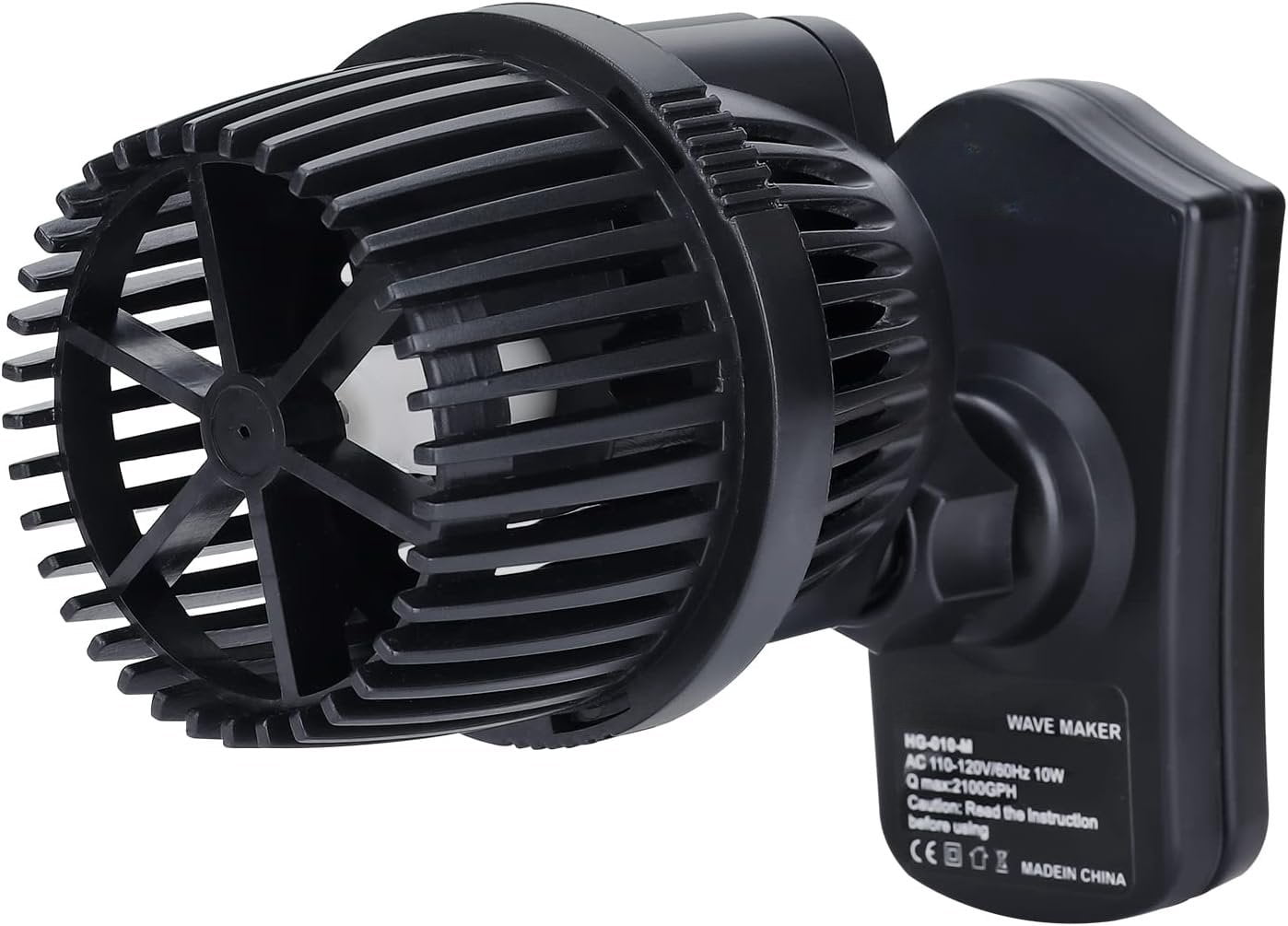 2100 GPH Aquarium Wave Maker Pump with Suction Base, -quiet 360 ...