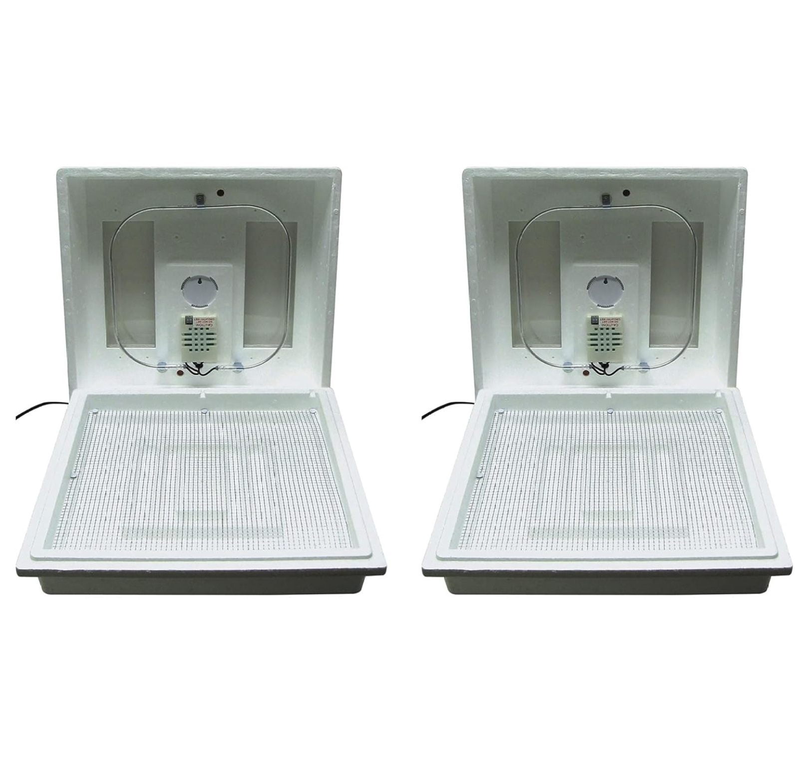 2100 Heated Still Air Incubator for 4 Dozen Eggs with Built in ...