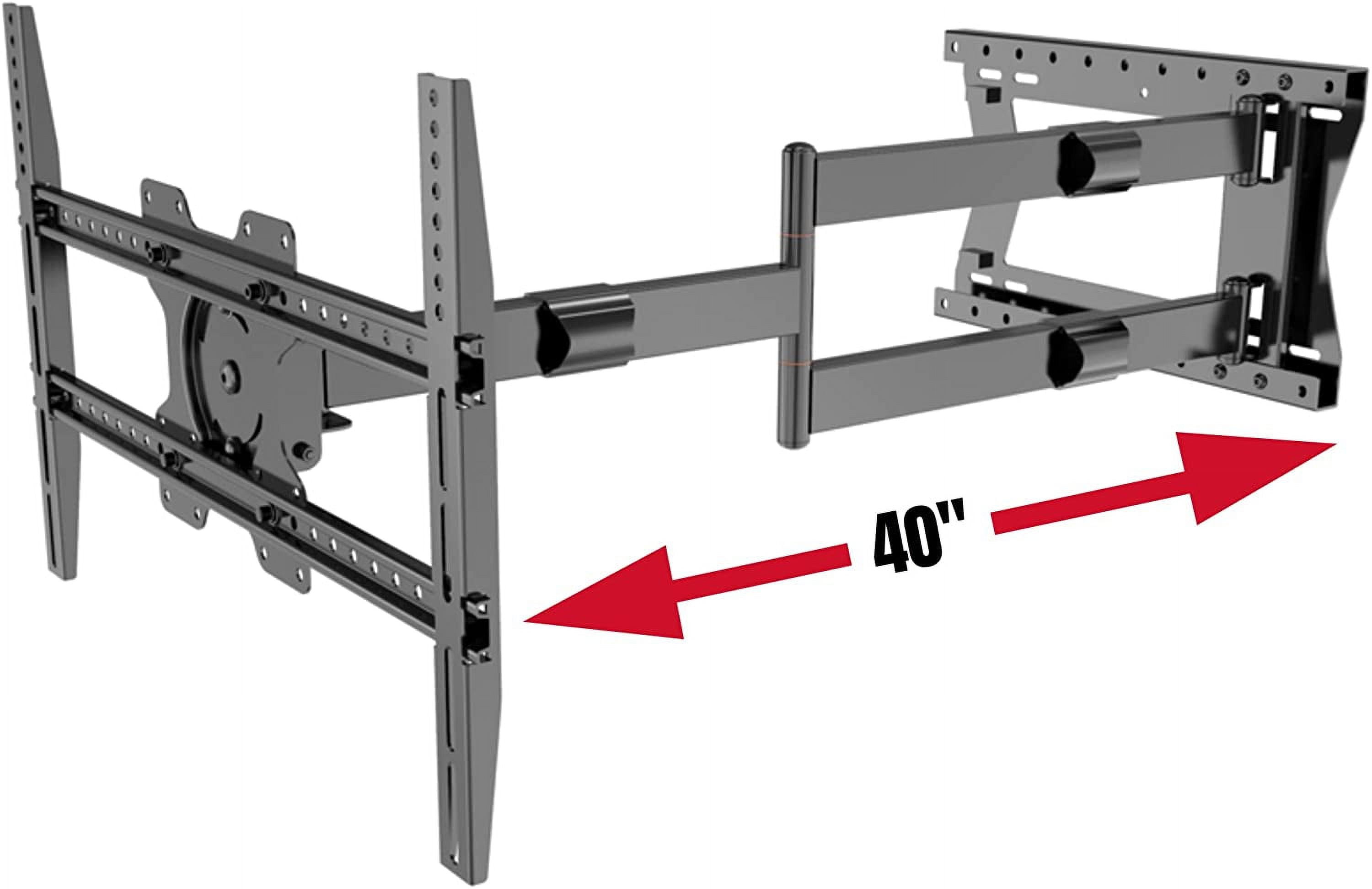 2100 Long arm TV Wall Mount for 32-75 Inch Screens Extra Long Extension ...