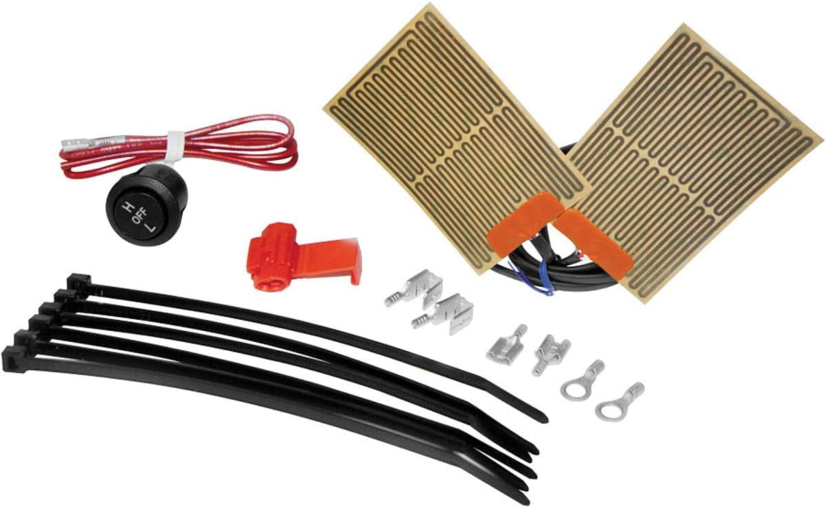 210019RR Motorcycle Grip Heater Kit with Round Rocker Switch - Walmart.com
