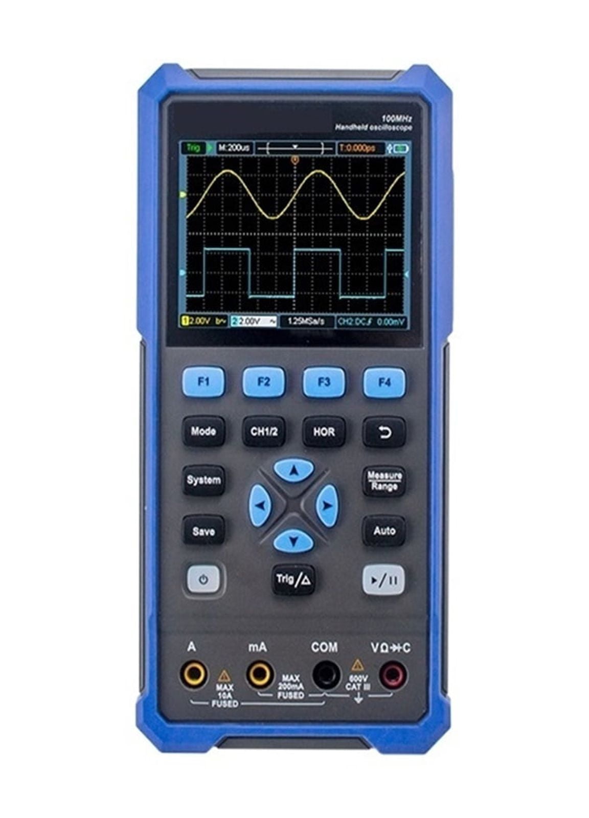 2102S 272S 242S Handheld Digital Oscilloscope 100MHz Bandwidth 500MS ...