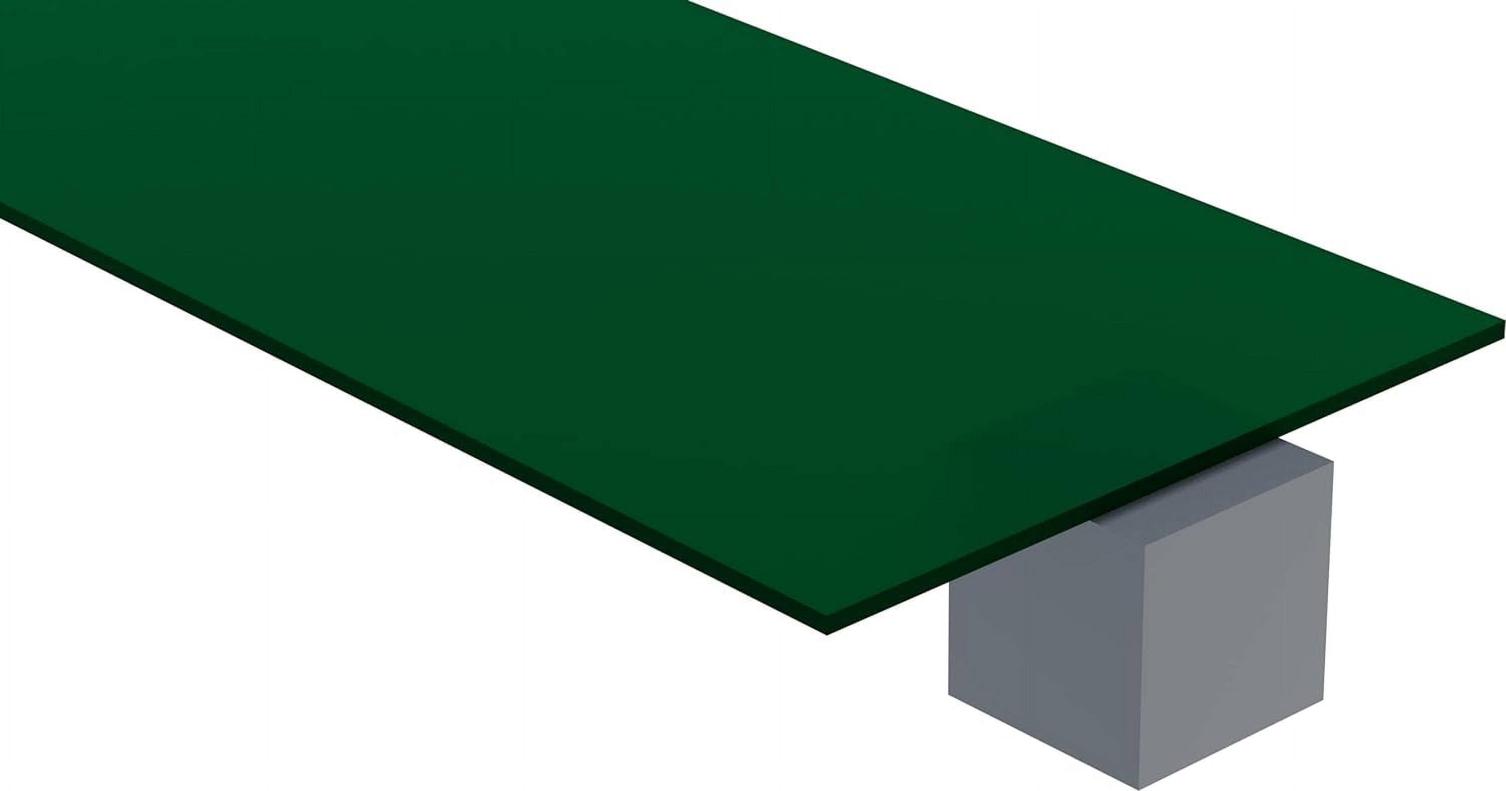 2108 Green, Translucent, Sheet, 6MM (1/4") Thick, 12" W x 12" L (Pack ...