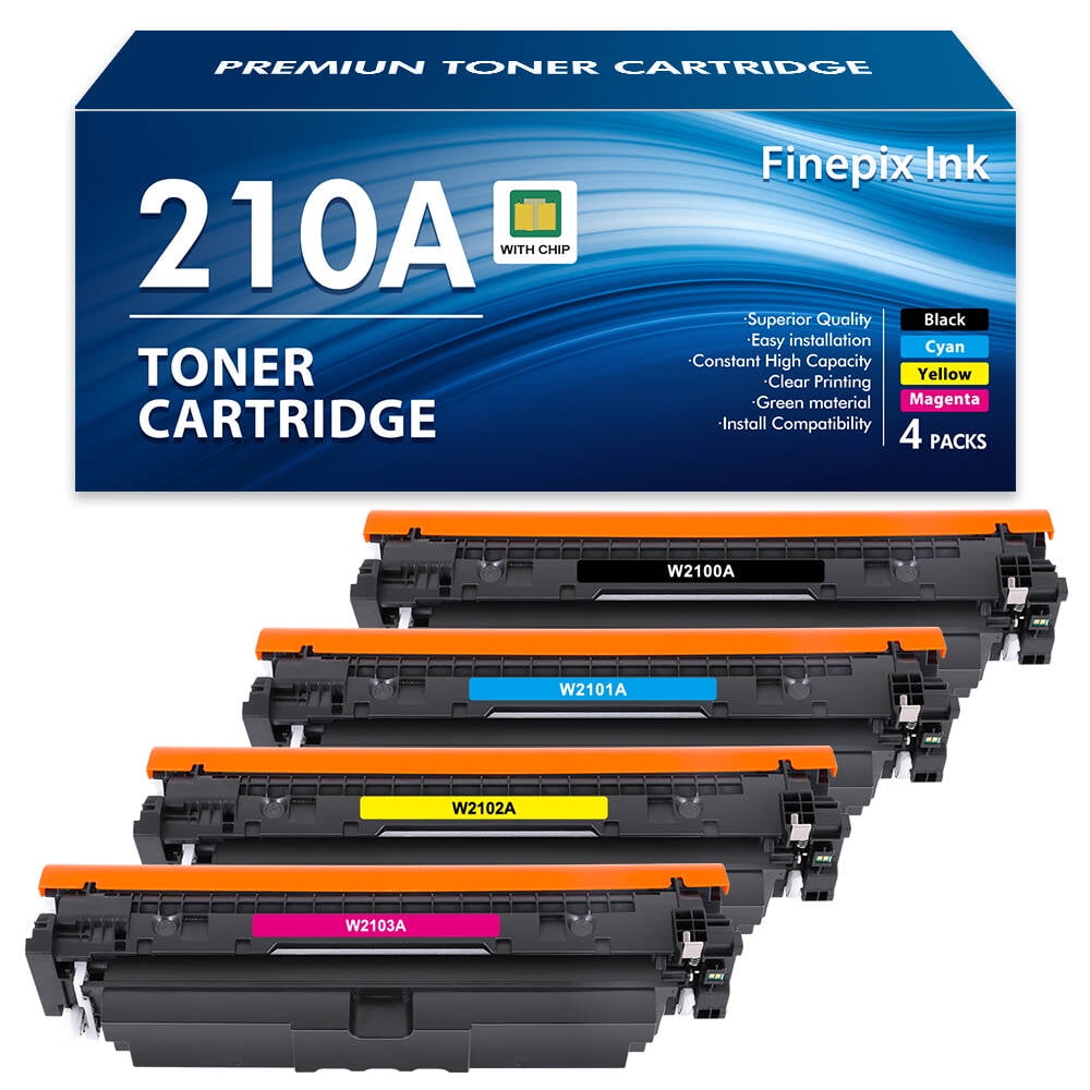Finepix Ink 210A Toner Cartridge with Chip, Compatible for HP 210A 210X ...