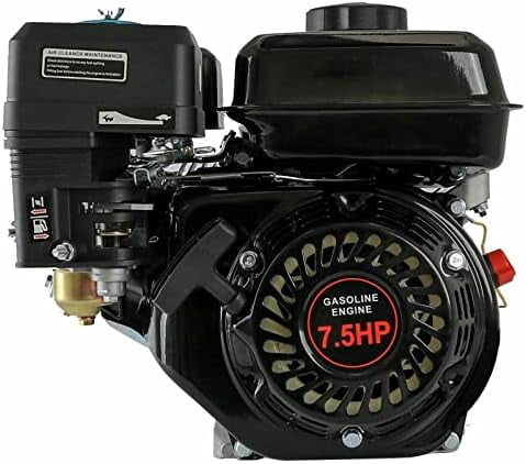 210CC 7.5HP Gas Engine, 4-Stroke OHV Industrial Grade Gasoline Engine ...