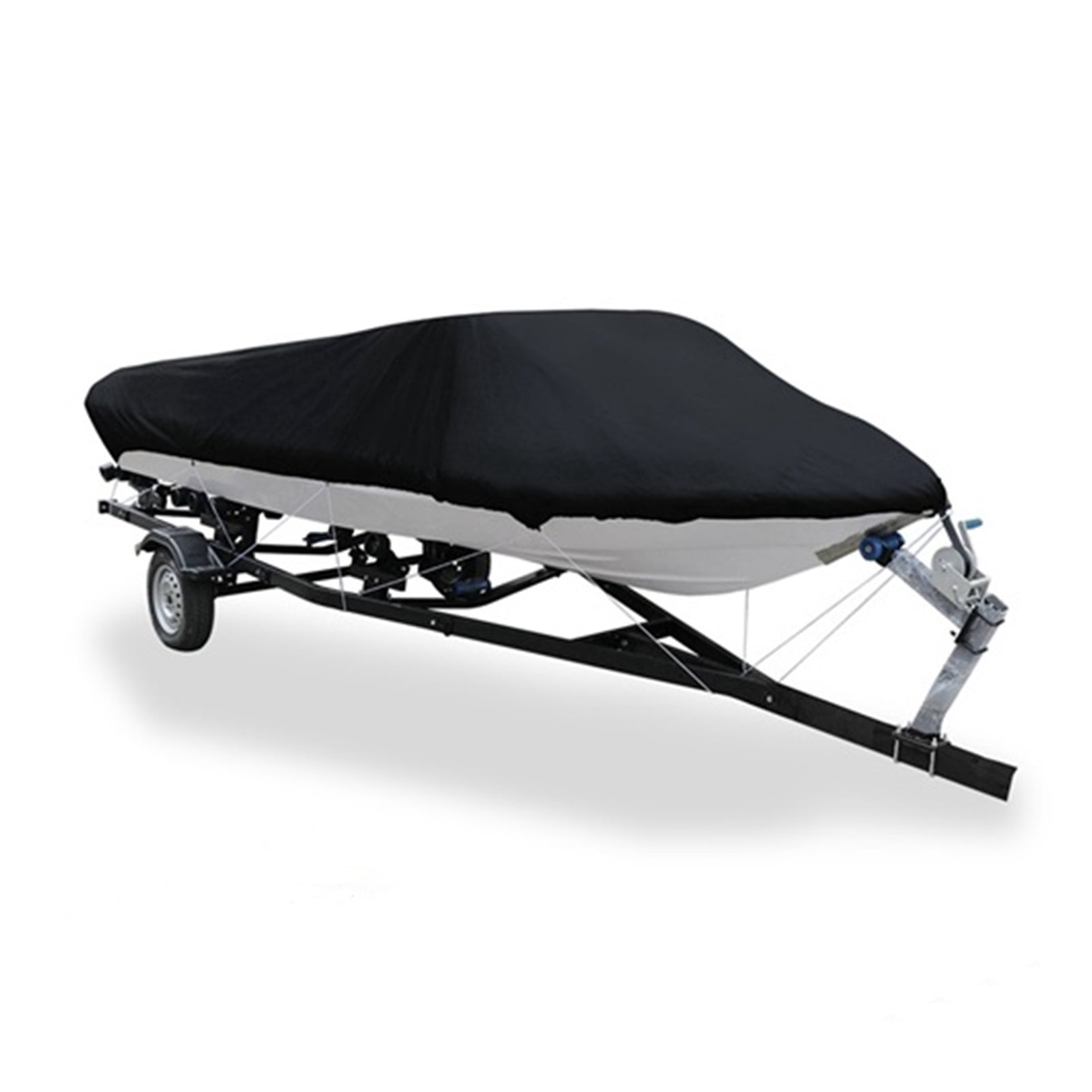 210D Fishing Ski Boat Cover V-Hull Sunproof Speedboat Boat Mooring ...