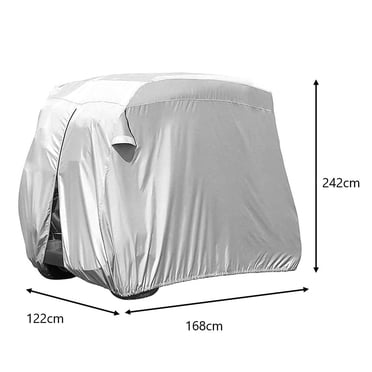 Covered Living Golf Cart Sun Shade for 2 seater or 4 seater roof up to ...