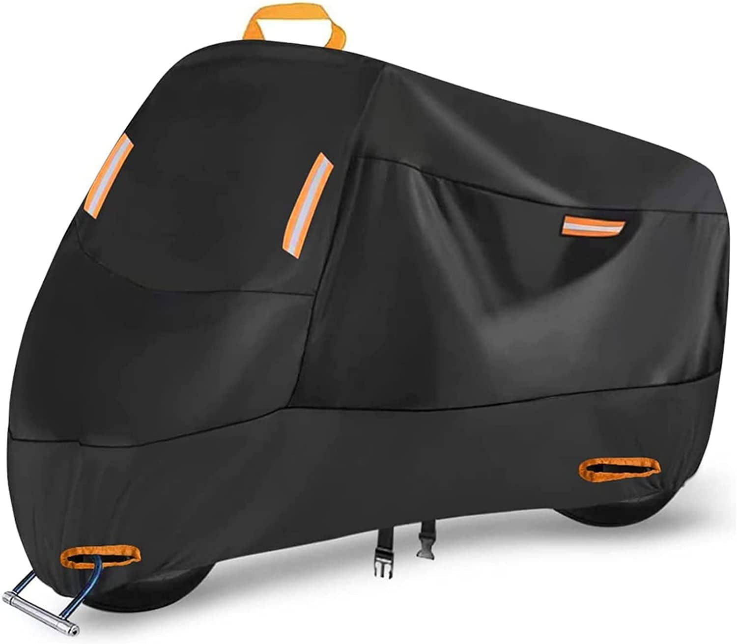 210D Oxford Motorcycle Cover All-Weather Waterproof Outdoor, Heavy Duty ...