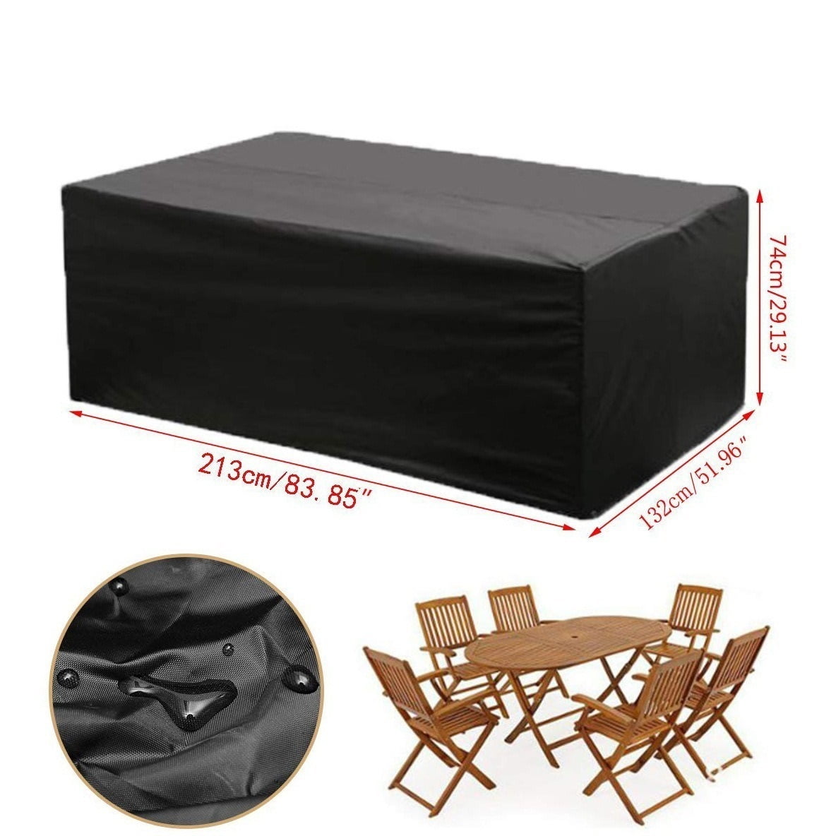 210D Oxford cloth outdoor garden dustproof and waterproof cover garden ...
