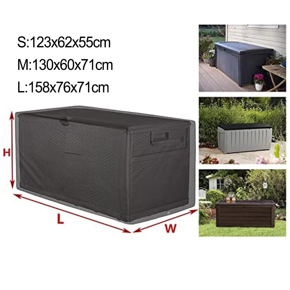 210D Waterproof Garden Storage Box Cover for Outdoor Furniture ...