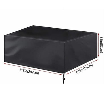 Brybelly High-Quality 9-Foot Brown Leatherette Pool Table Cloth Cover ...