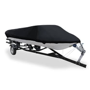 Waterproof 210D Trailerable Boat Cover Outdoor Protector Dustproof V ...