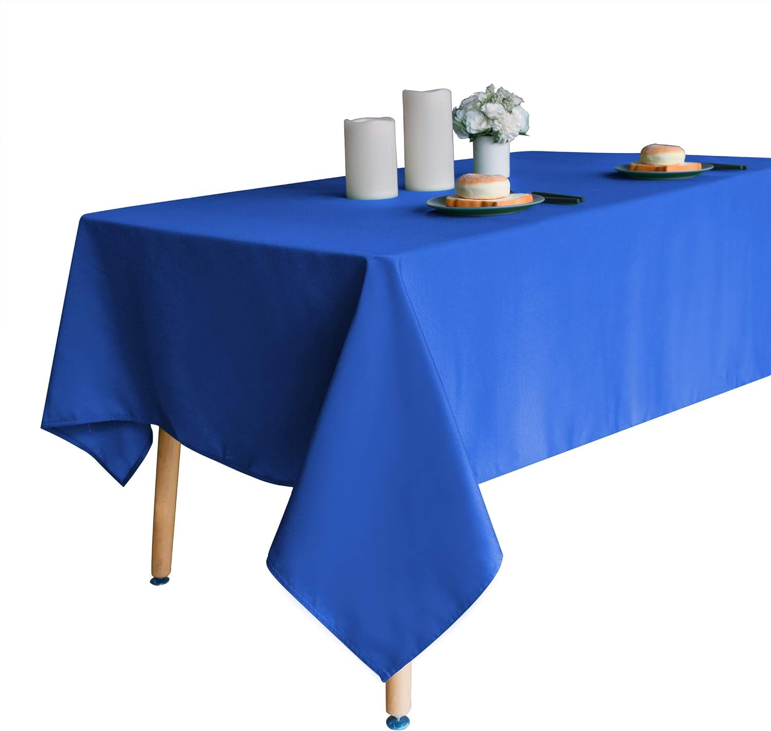 210GSM Rectangle Table Cloth, Water Resistance Microfiber Tablecloth ...