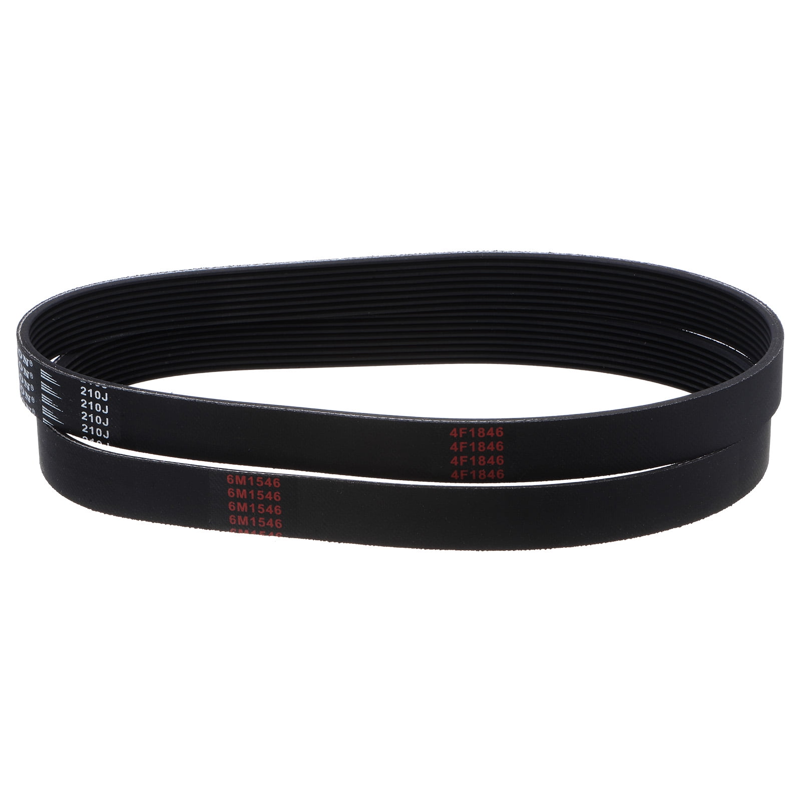 210J8 PJ V-Ribbed Belt 8 Ribs 21" Length x 0.74" Width, EPDM Industrial ...