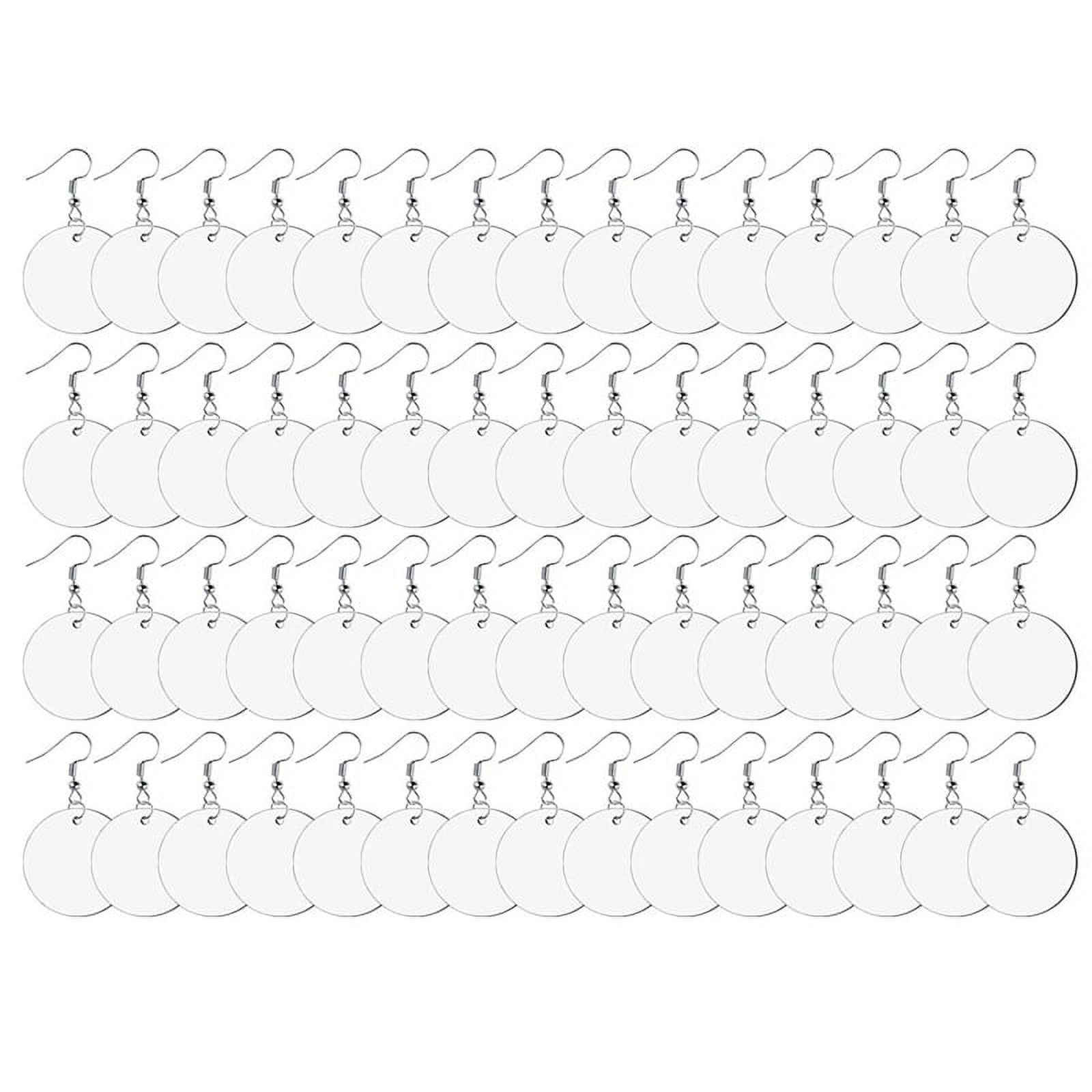 210Pcs Sublimation Earring Blanks Double Sides 70 Sublimation Blank ...
