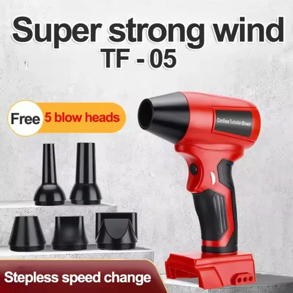 210W Cordless Handheld Jet Blower Portable Violent Turbo Fan for ...