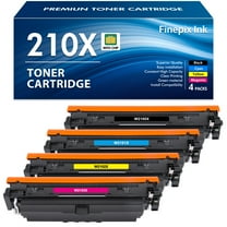 210A High Yield Toner (5-Pack) for HP Laserjet Pro MFP 4301, 4201 (2BK ...