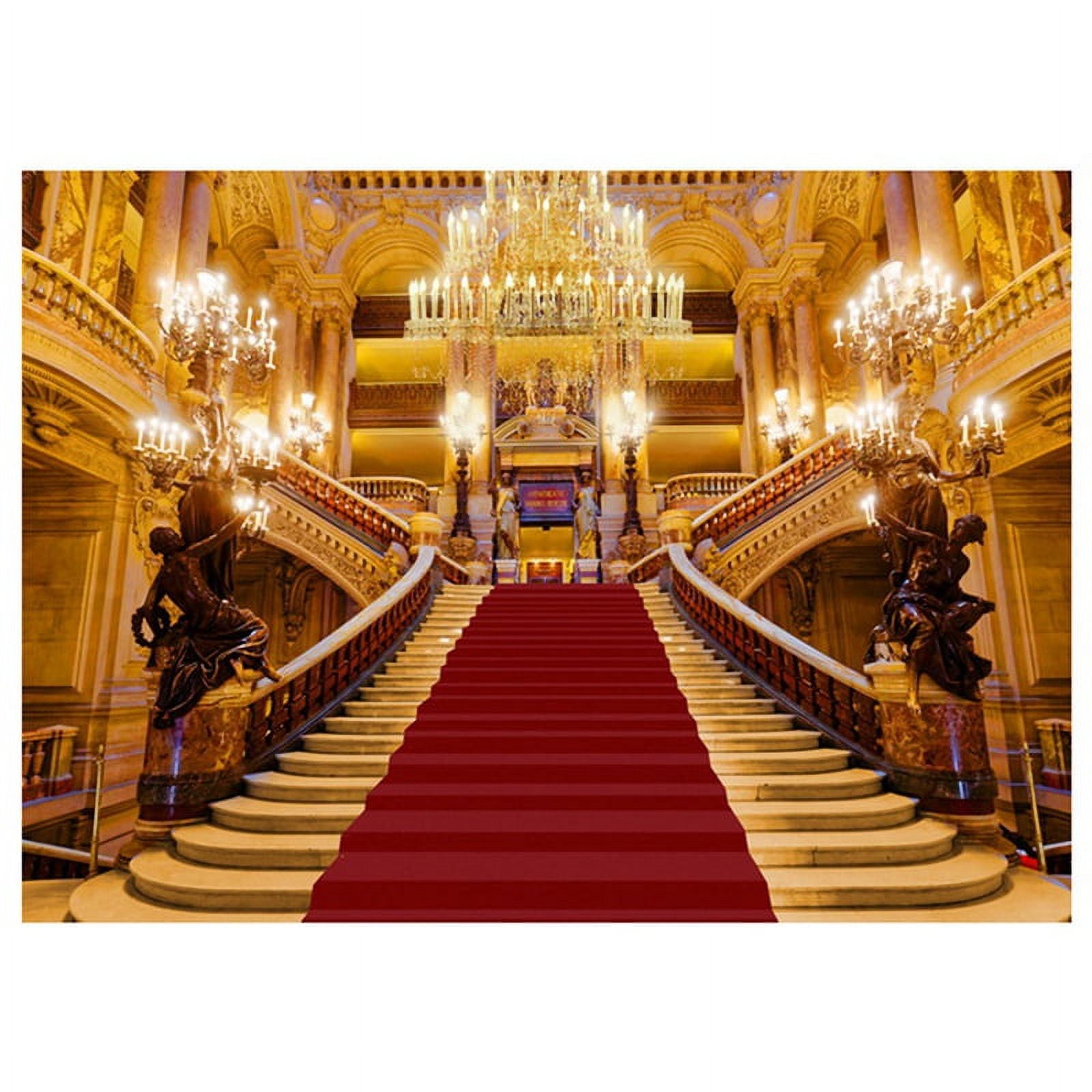 210X150cm Luxury Palace Photography Backdrops Chandelier Arches Hotel ...