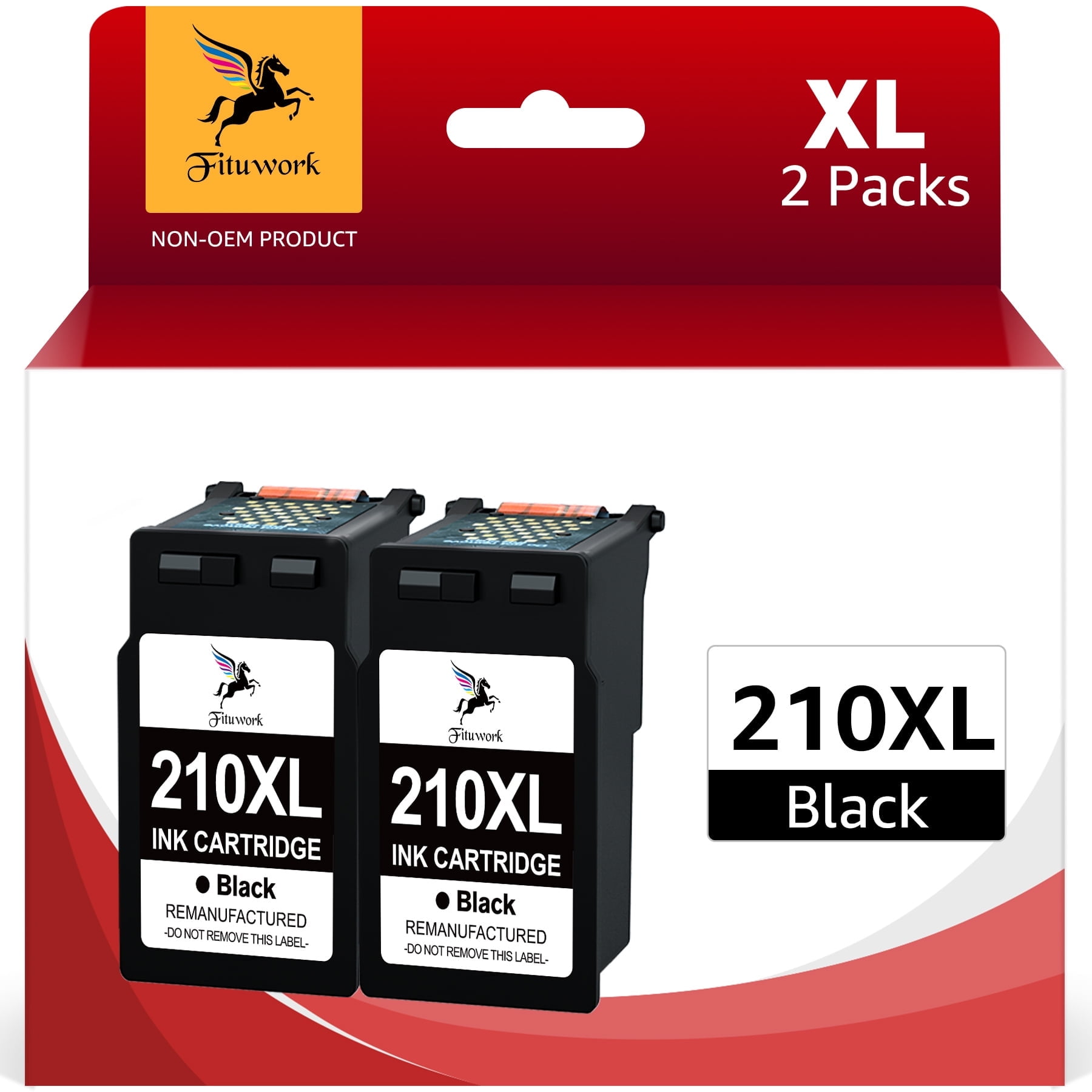 210XL Black Ink Cartridge Replacement for Canon Ink 210 for PIXMA MP240 ...