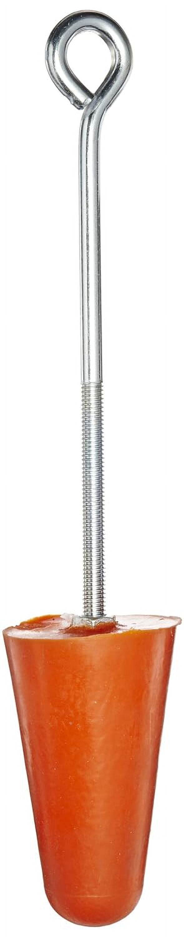 2113 Polyurethane Conical Ultra-Drain Plug, 2" Diameter, Orange ...