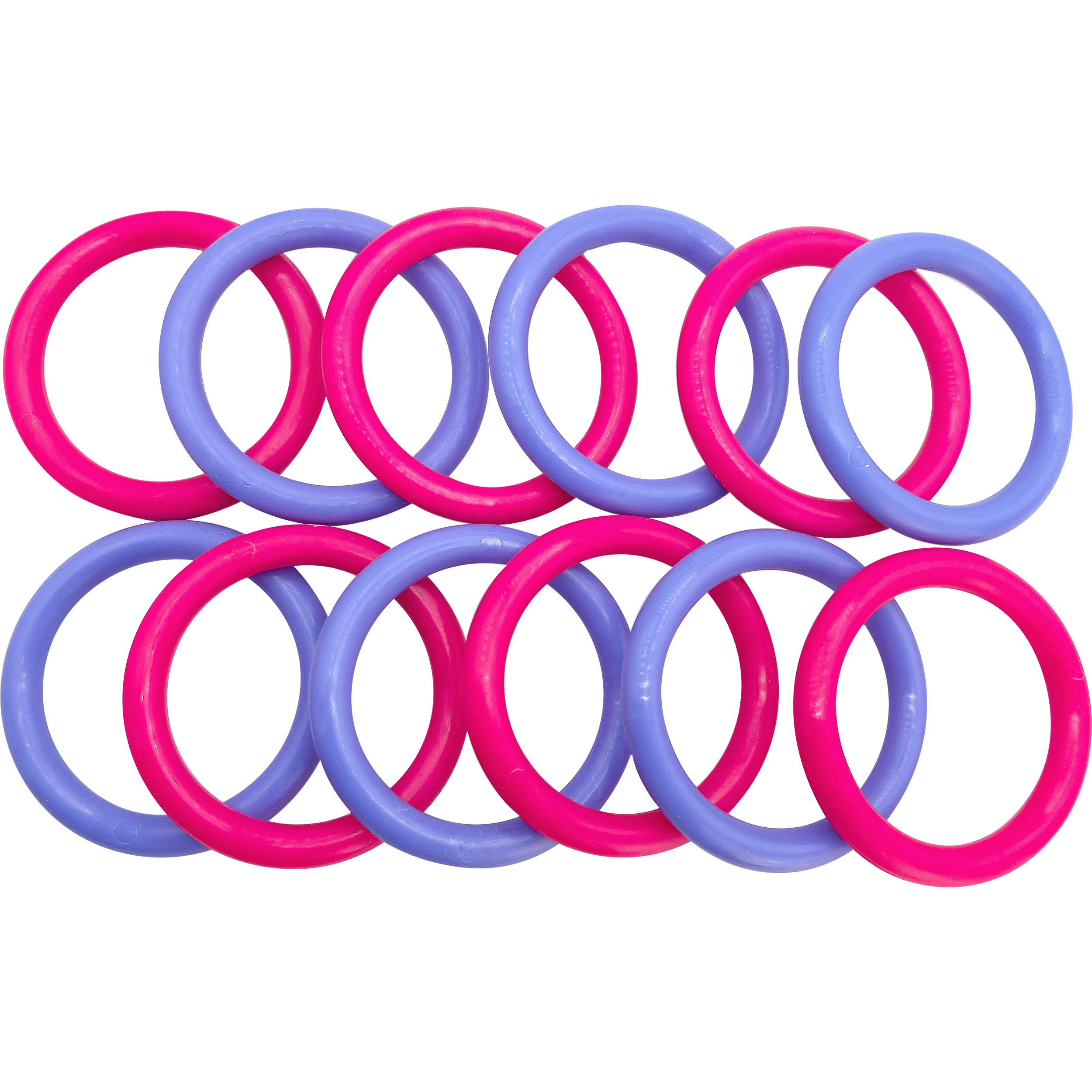 2116 Circle Rings Pk12 - Brightly Colored Durable Plastic Bird Foot ...