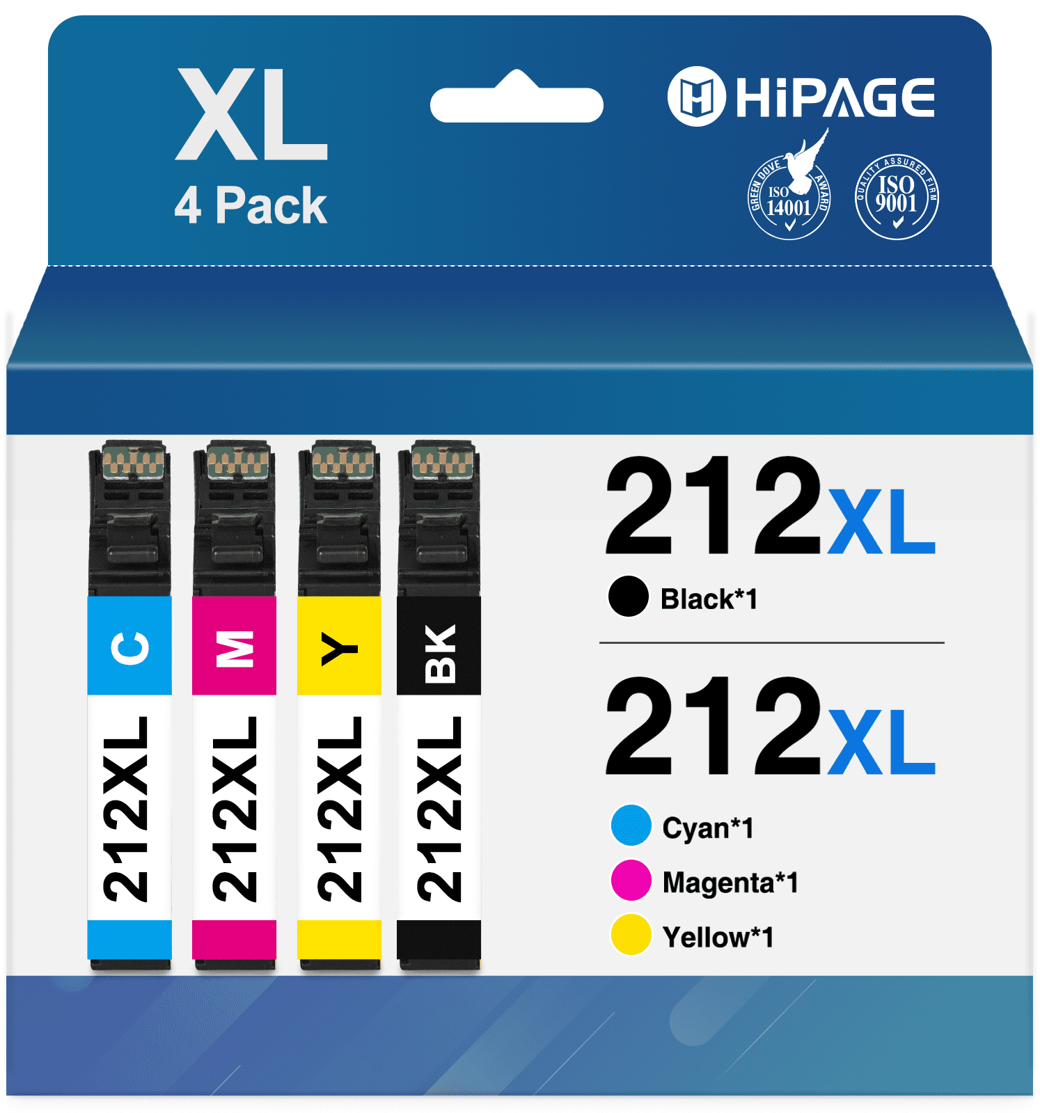 212 Ink for Epson 212 Ink for 212XL Ink Cartridge for Epson XP-4100 XP ...