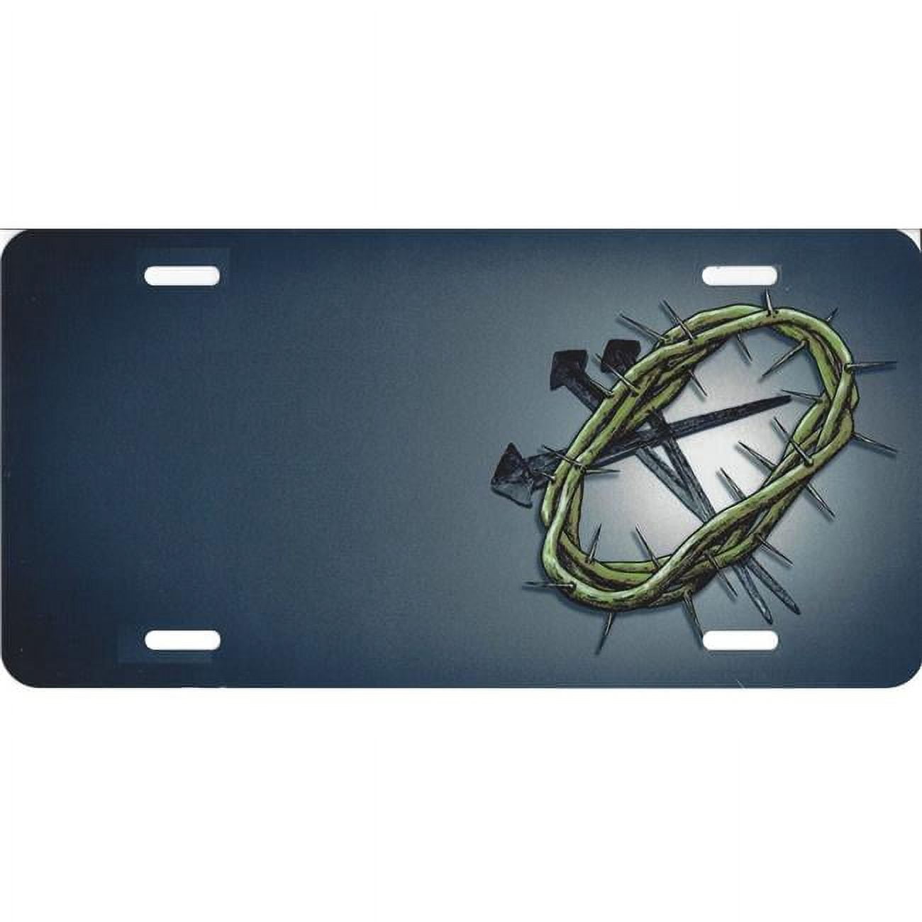 212 Main 453 6 x 12 in. Crown of Thorns License Plate - Walmart.com