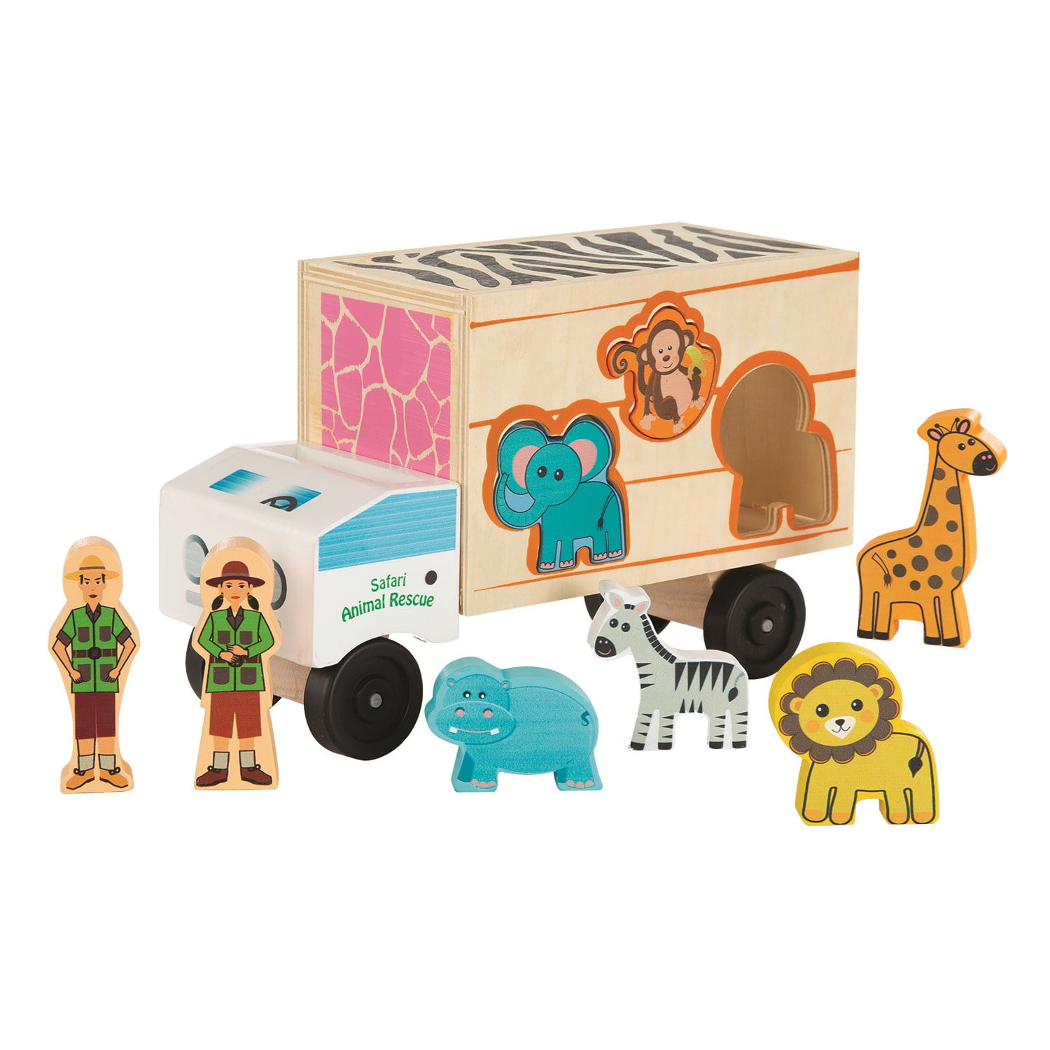 Wood Safari Truck - Walmart.com
