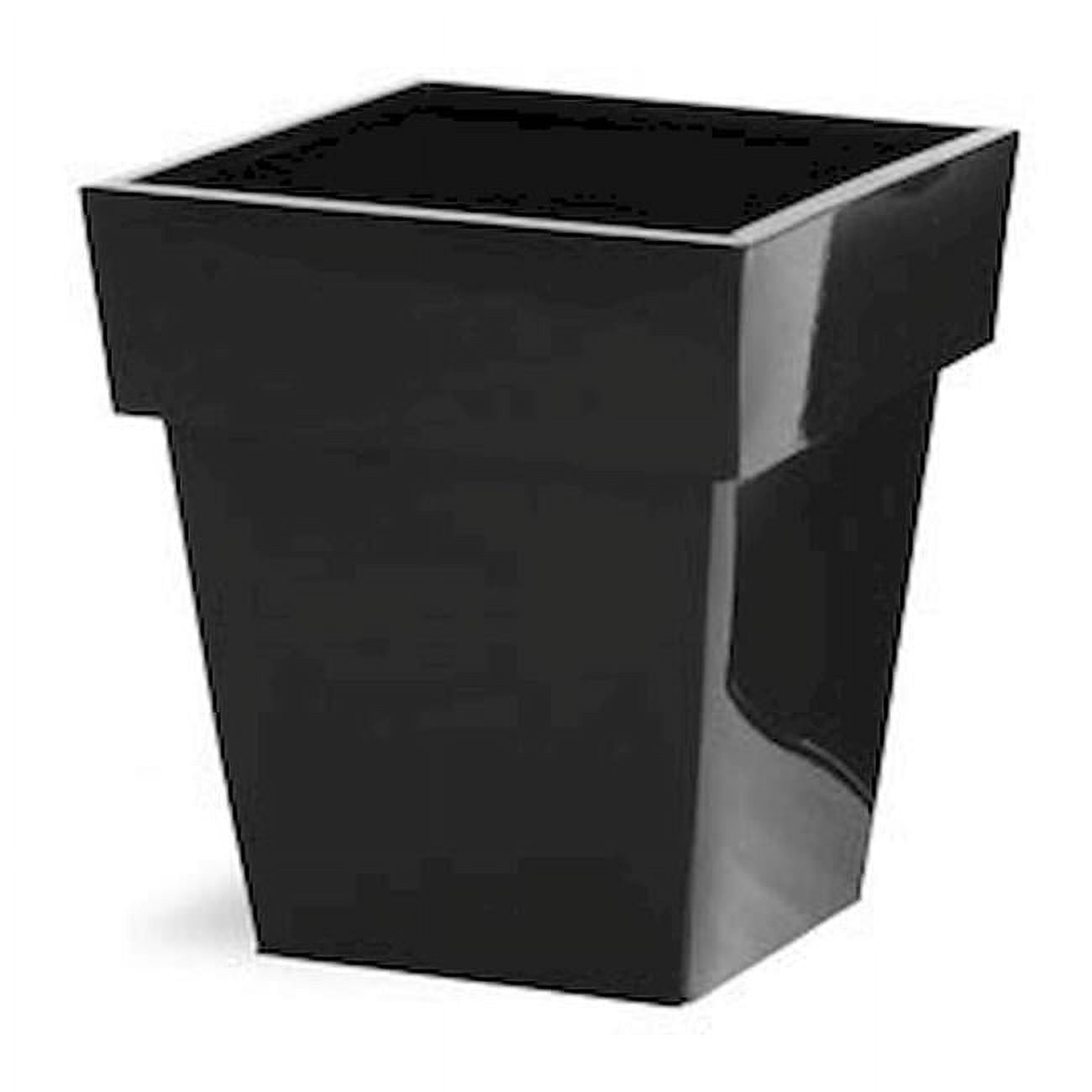212 Main AI-GA3545B Black Square Metal Bucket - Walmart.com