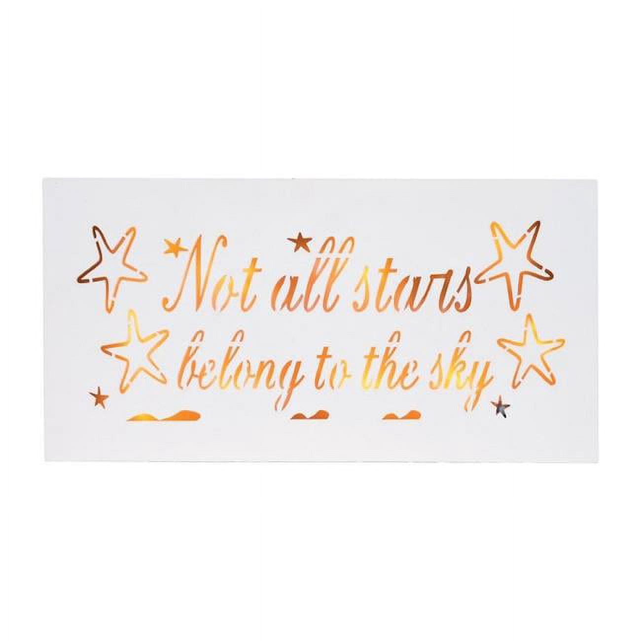 212 Main AI-GG9043 Not All Stars Belong to the Sky LED Wall Sign ...