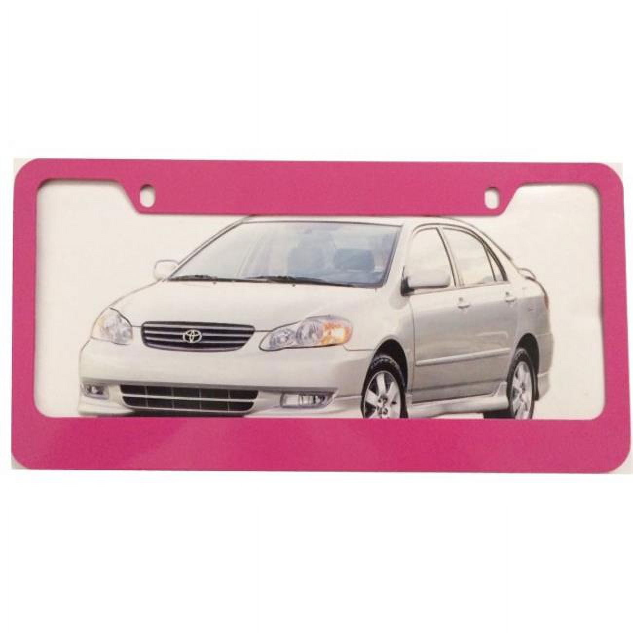 212 Main BF-110PX 6 x 12 in. Blank Smooth Pink 2-hole License Plate ...