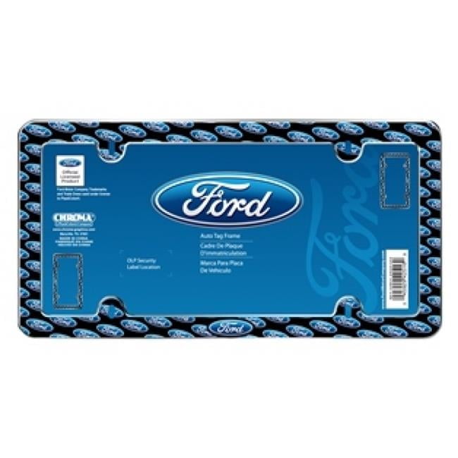 Ford Multi-Emblem Plastic License Plate Frame - Walmart.com