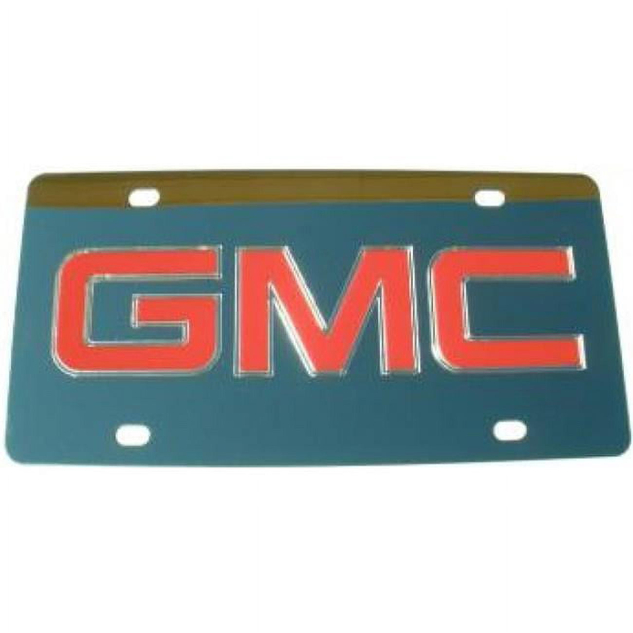 212 Main GMCRDSS 6 x 12 in. GMC Stainless Steel License Plate - Walmart.com