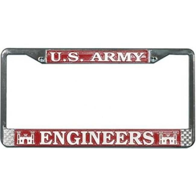 212 Main LFA19 6 x 12 in. U.S. Army Engineers License Plate Frame, Free ...
