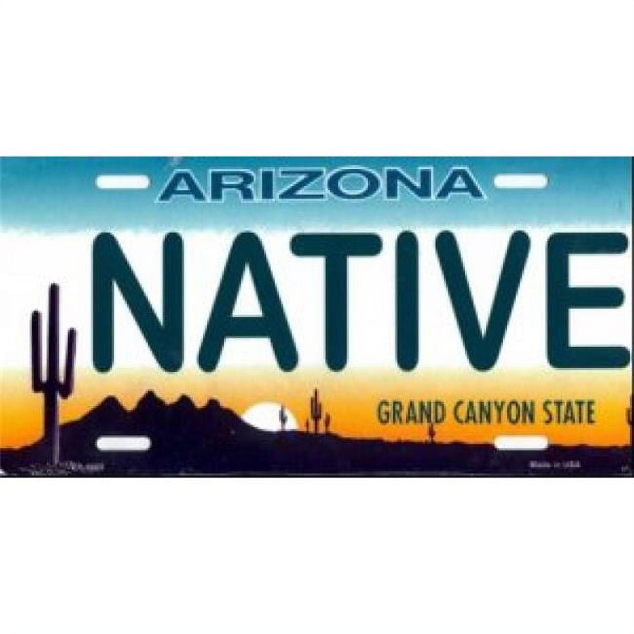 212 Main LP-1055 6 x 12 in. Arizona Native License Plate - Walmart.com