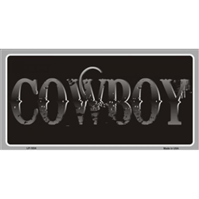 Cowboy License Plate - Walmart.com