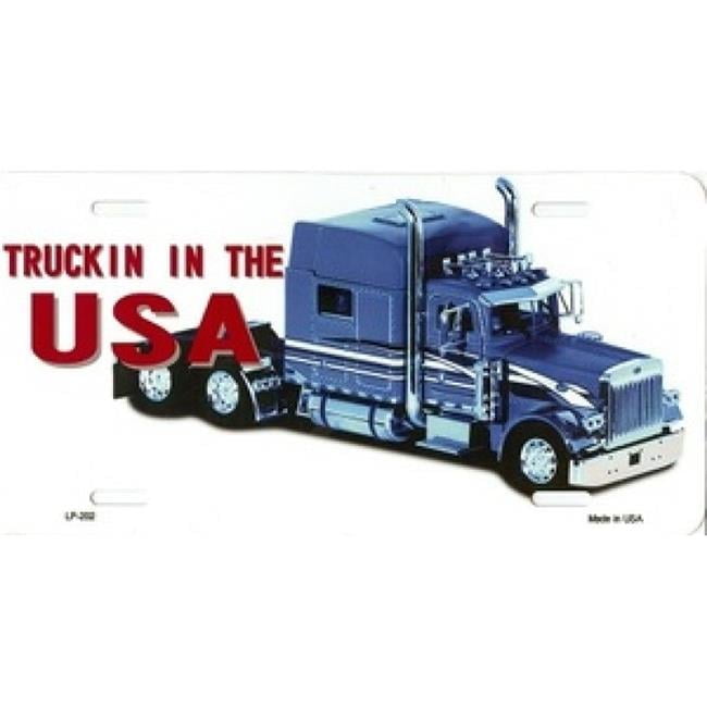 212 Main LP-202 6 x 12 in. Trucking in the USA License Plate - Walmart.com