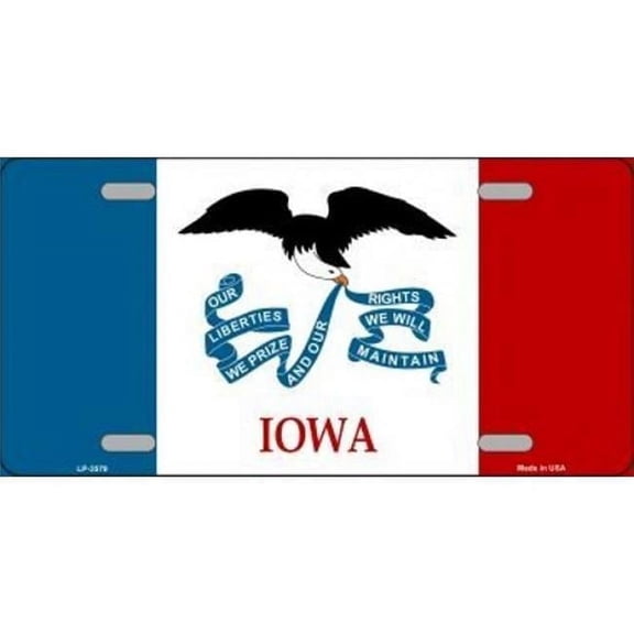 Front License Plate Iowa