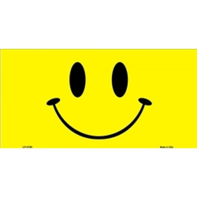 Smiley Face License Plate - Walmart.com