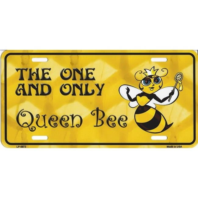 Bee License Plate